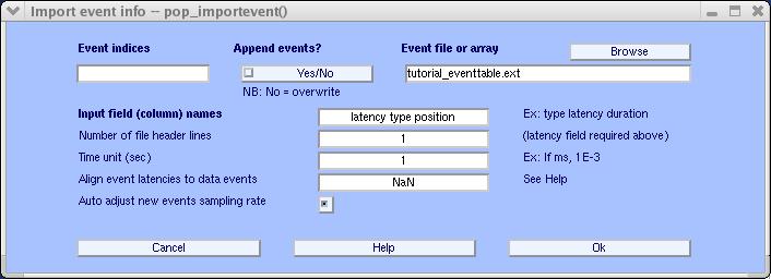 b. Events - EEGLAB Wiki